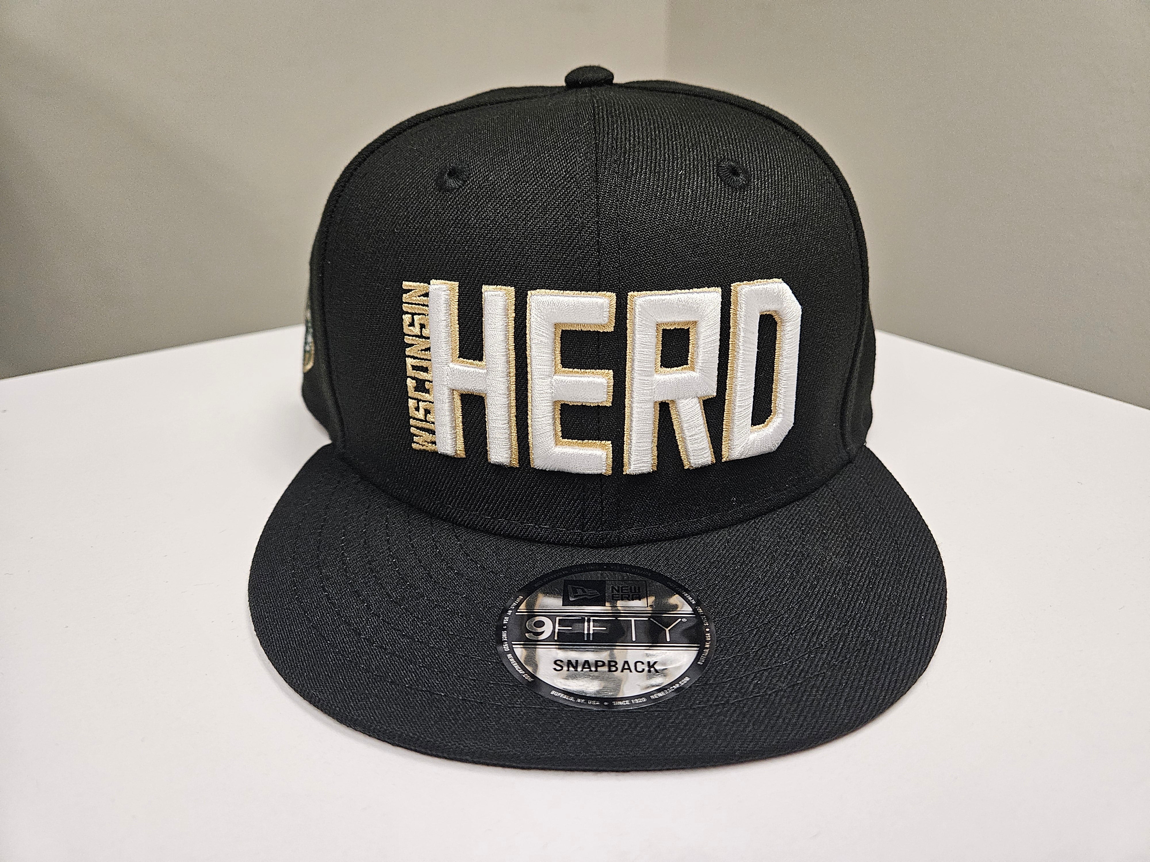 New Era Herd Wordmark Hat – Wisconsin Herd Pro Shop